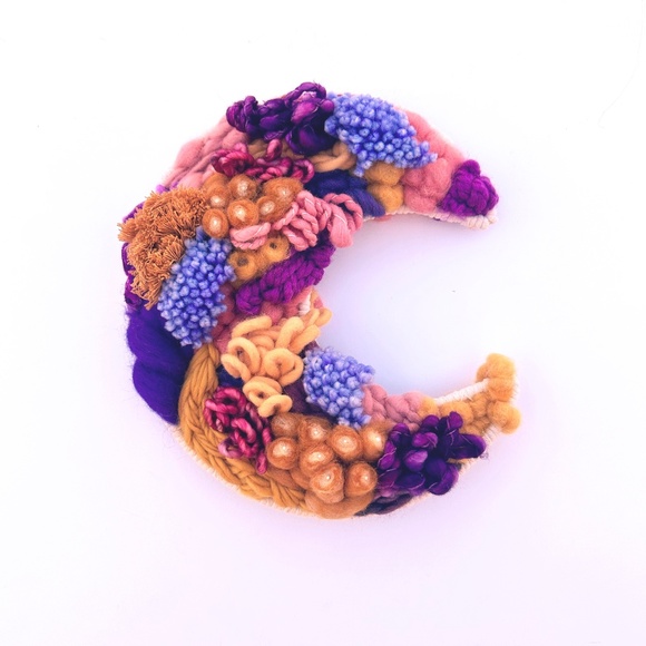 Allison Kizer Designs | Wall Decor | Handwoven Moon Wall Hanging ...